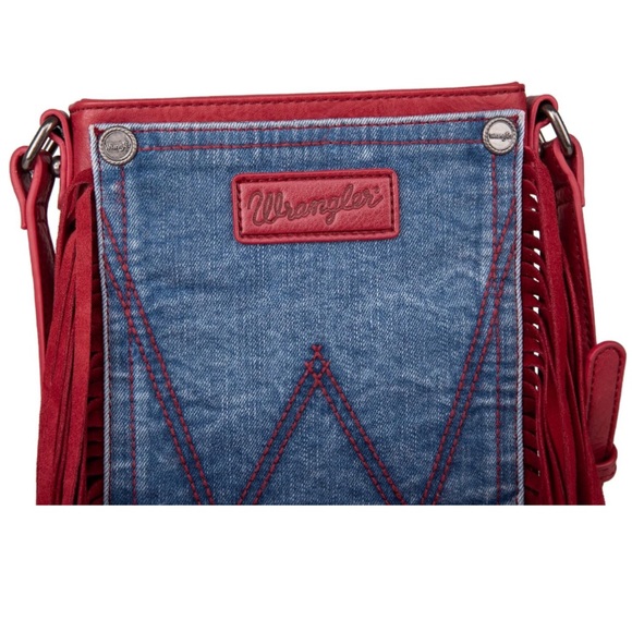Wrangler | Bags | Wrangler Montana West Fringe Crossbody Purse For ...